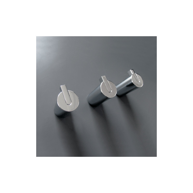 Patère NOVA - Inox brossé / Inox poli ♥ I Love Details